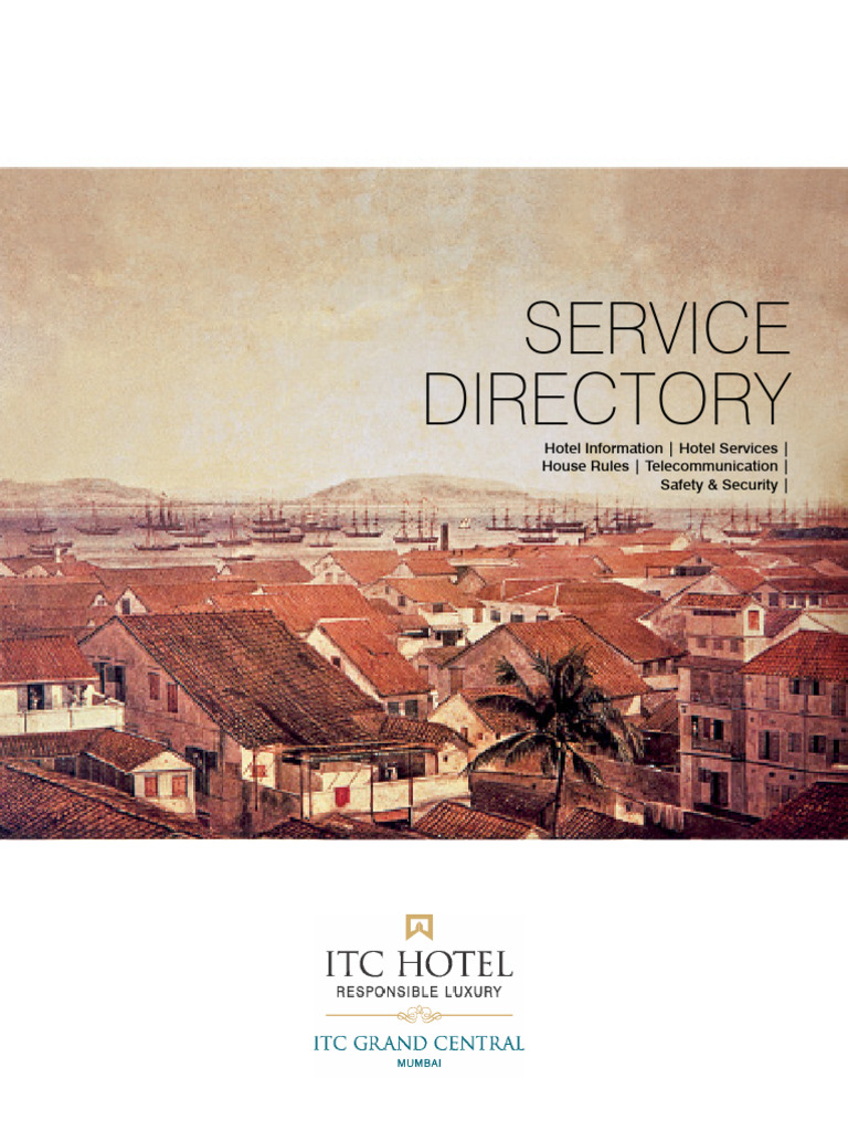 ITC Grand Central Hotel Info | PDF | Hotel | Restaurants
