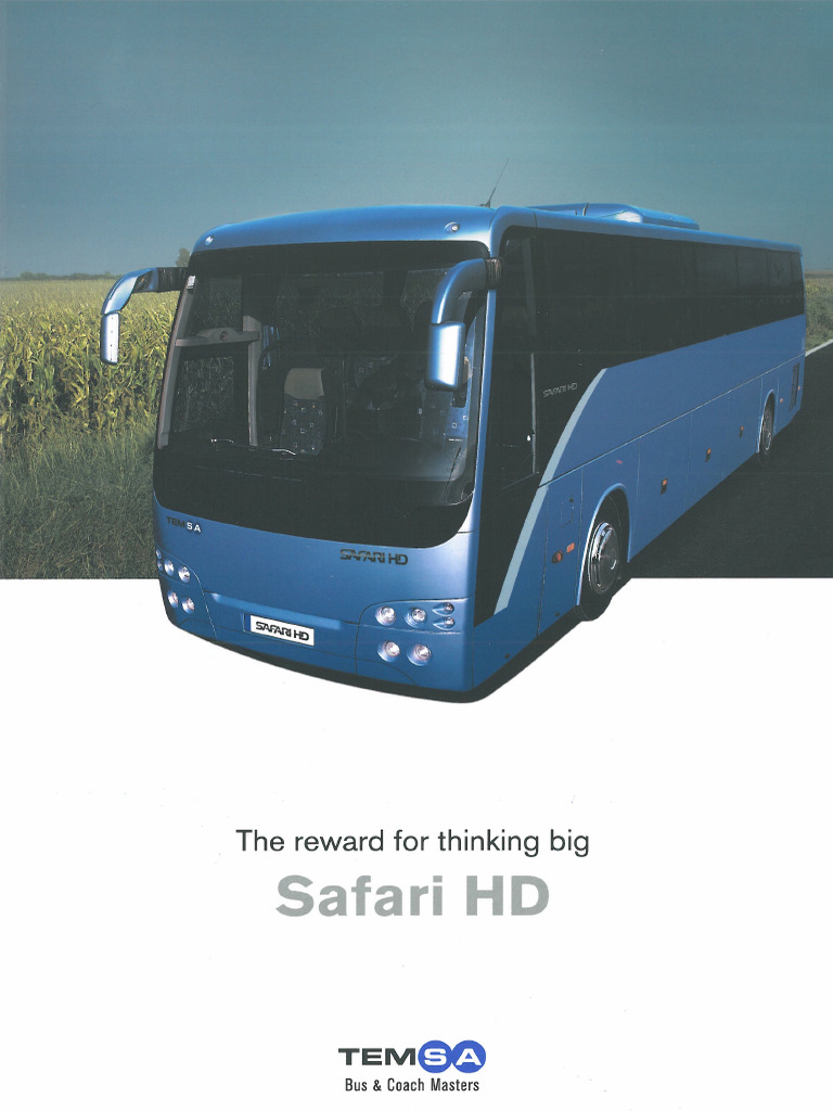 Temsa Safari HD | Download Free PDF | Steering | Car