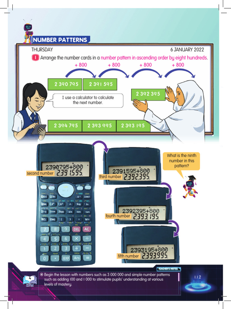 Latihan Matematik DLP Number Pattern | Download Free PDF | Elementary ...