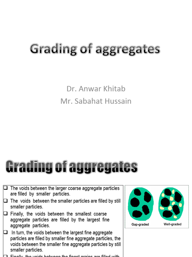Grading of Aggregates | PDF | Construction Aggregate | Building Engineering