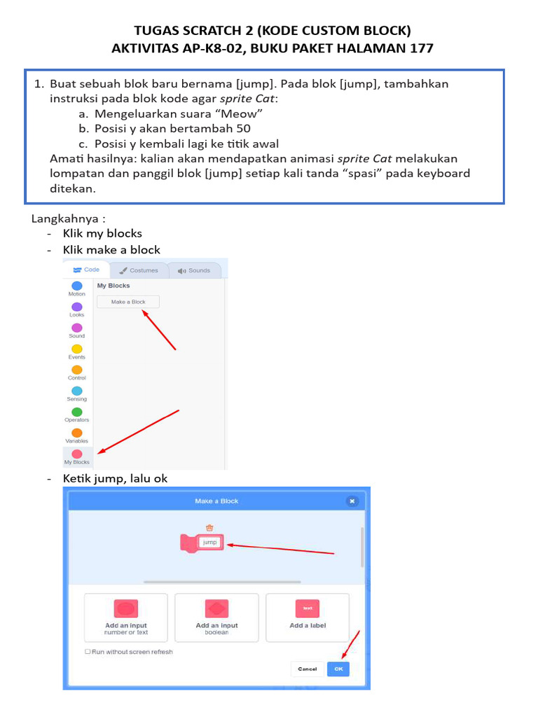 Bab 7 - Scratch 2 | PDF