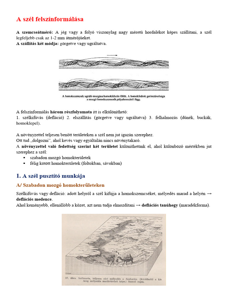 03 08 A Szel Felszinformalasa | PDF