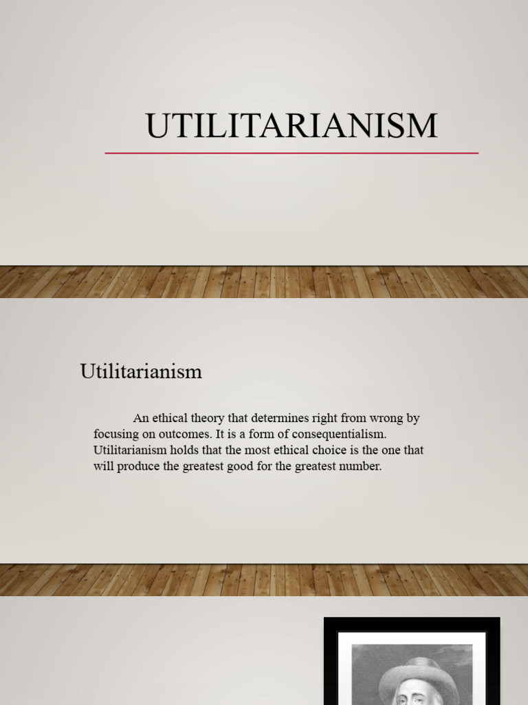 Utilitarianism | PDF | Utilitarianism | Ethical Theories
