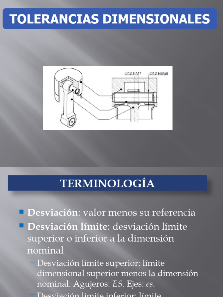 Tolerancias Dimensionales | PDF | Tolerancia de ingeniería | Ingeniería