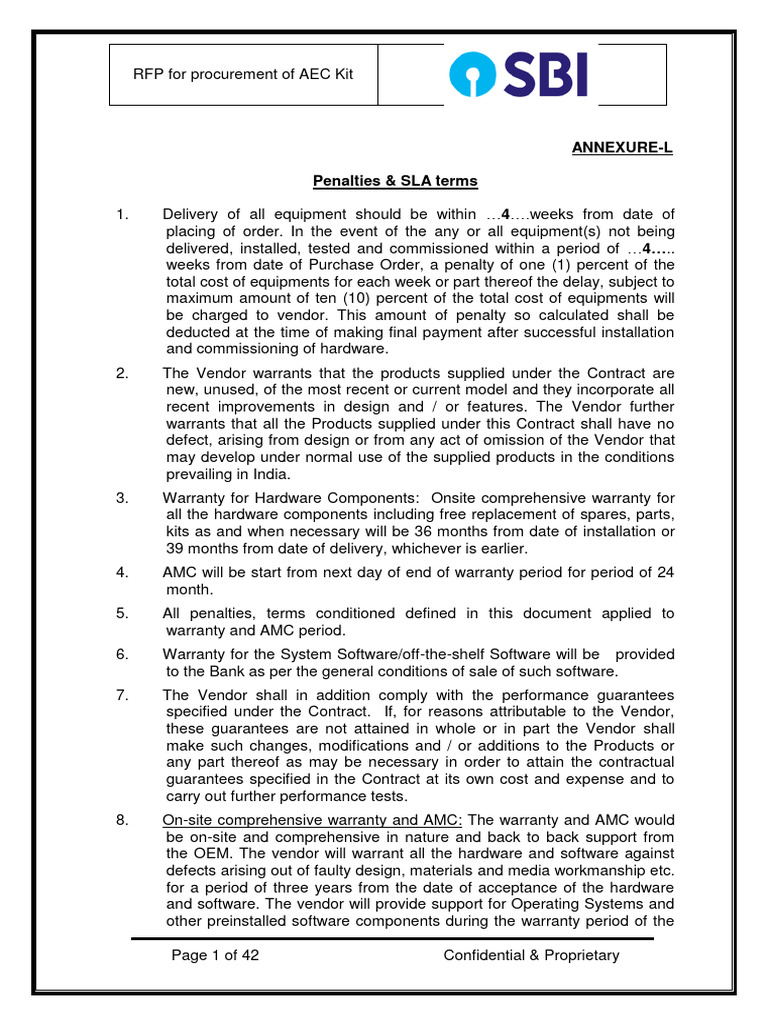 ANNEXURE FIGS Anexure L M | PDF | Guarantee | Trade Secret