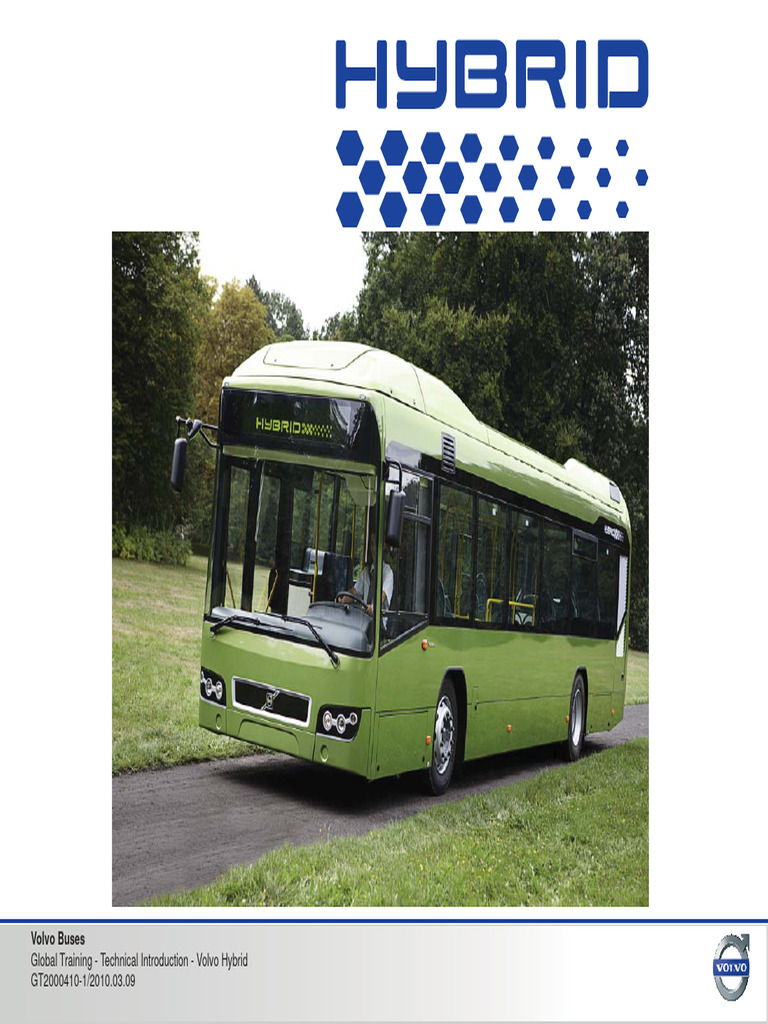 Volvo Hybrid Buses Technical Training | PDF | Motor Vehicle Manufacturers