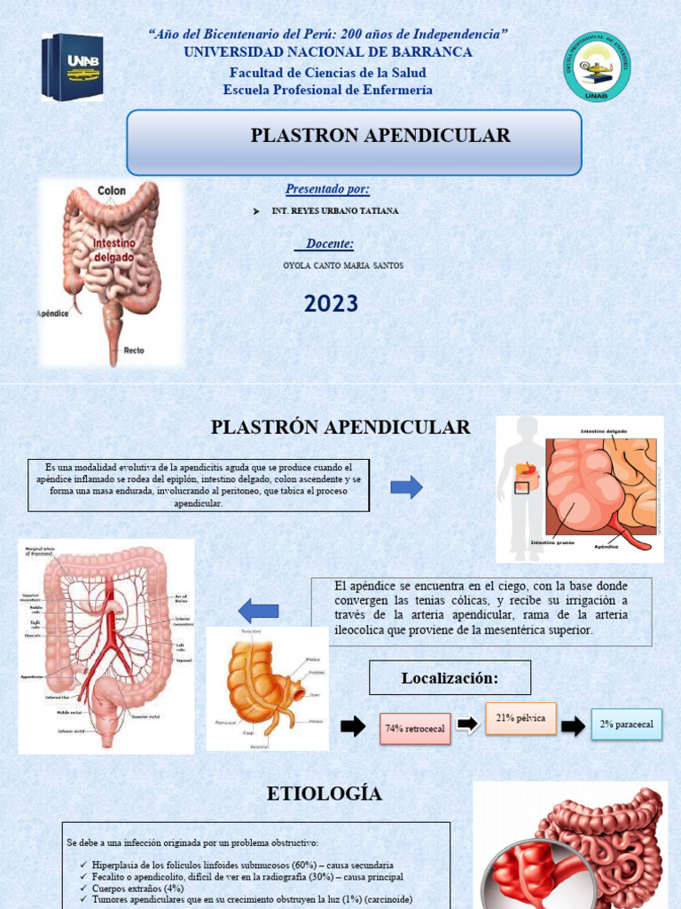 Apendicitis y Plastron Pendicular | PDF Apendicitis y Plastron Pendicular | PDF