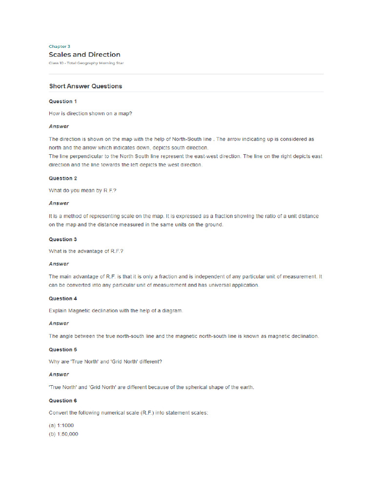 Geography Ch.3 | PDF