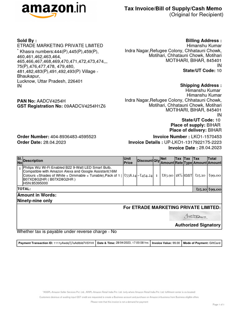 Invoice | PDF | Invoice | Government Finances