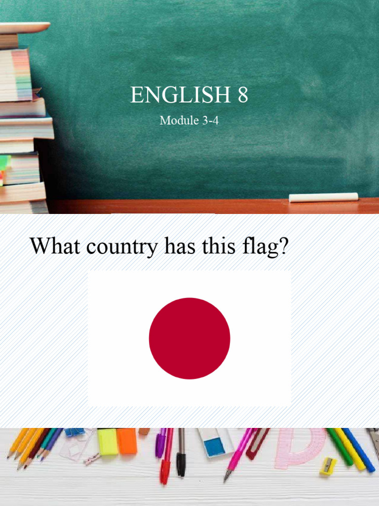 Grade 8 Quarter 2 Module 3-4 | PDF | Adjective | Folklore