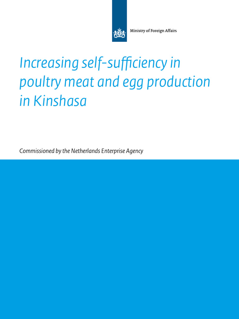 Increasing Self Sufciency In Poultry Meat And Egg Production In