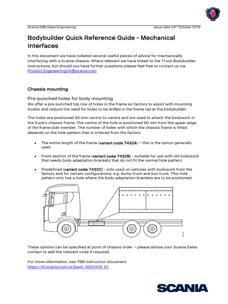 Bodybuilder Quick Reference Guide - Mechanical | PDF | Truck | Clutch