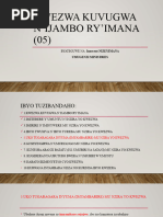 IGITABO AMATEGEKO Y UMUHANDA IBIBAZO N IBISUBIZO IBYAPA v1 | PDF | Bantu