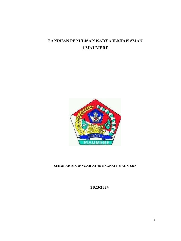 Panduan Penulisan Kti 2023 | PDF
