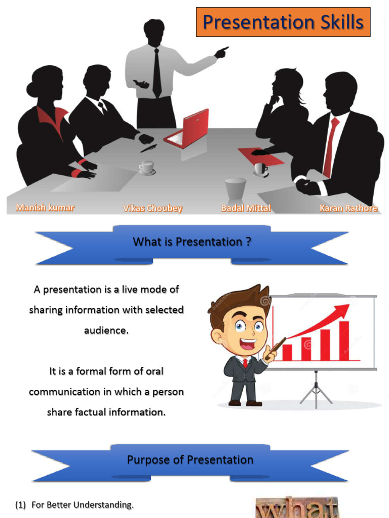 Presentation Skills guide | PDF | Communication | Gesture