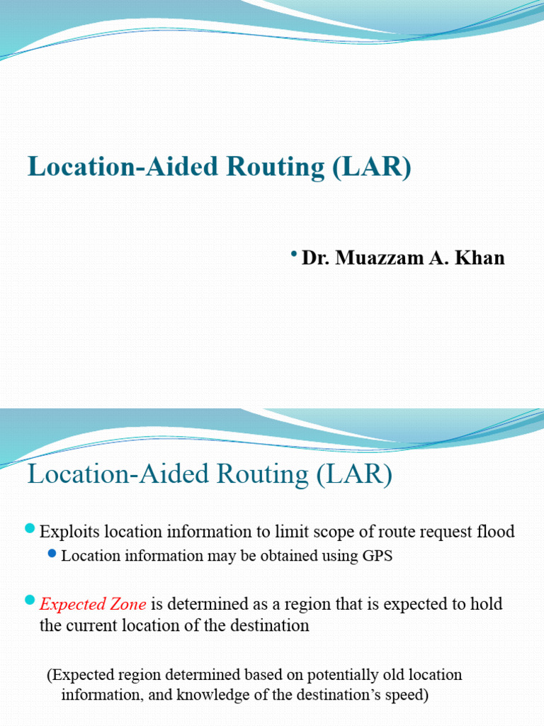 Lec 5. Routing in Mobile Ad Hoc Networks | PDF | Routing | Internet Protocols