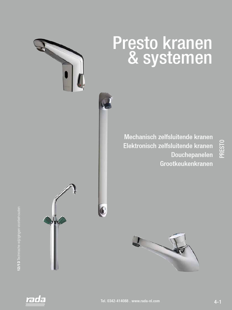 Presto Kranen en Systemen | PDF