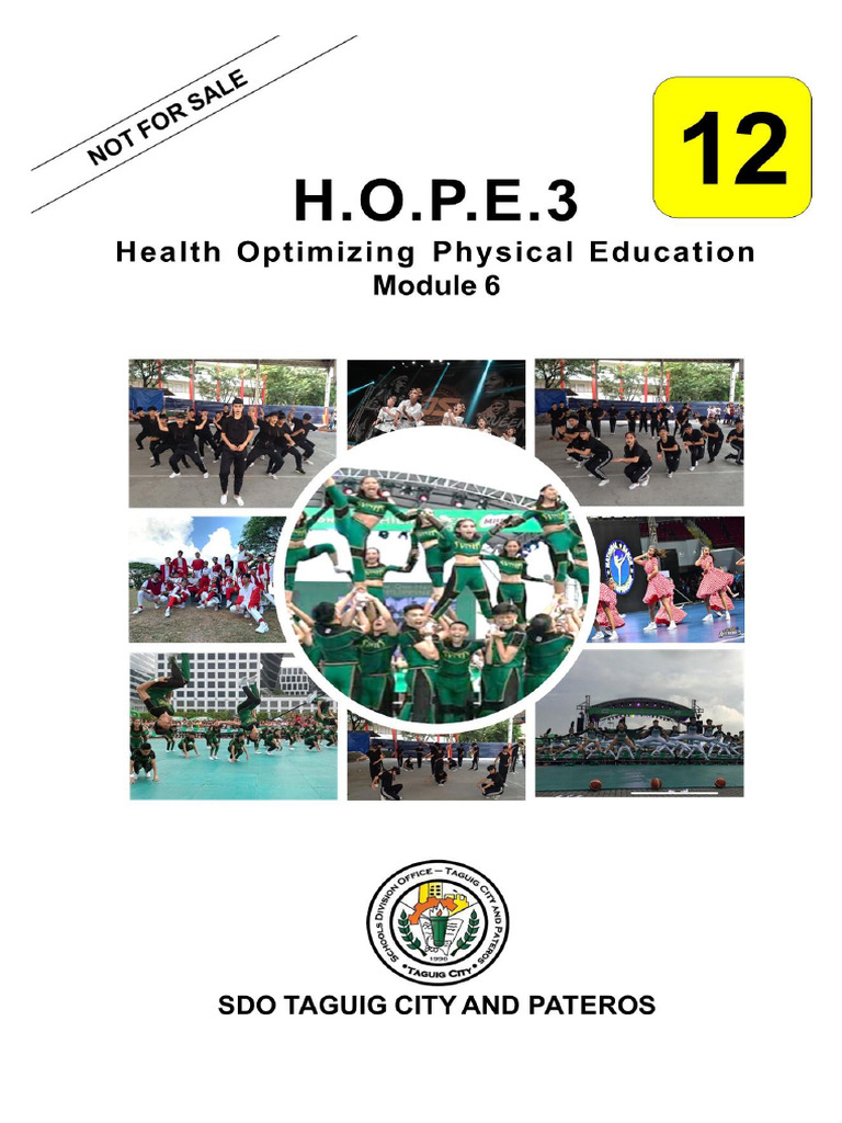 Hope Q2 Module 6 | PDF | Cheerleading | Dances