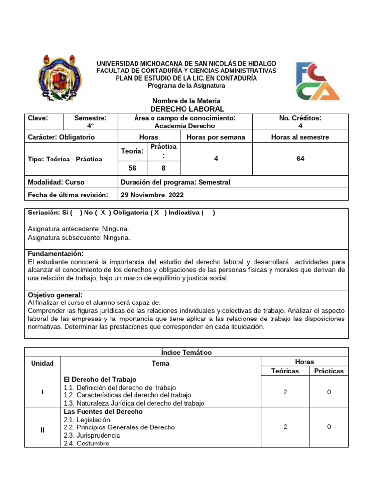 Derecho Laboral | PDF | Derecho laboral | Justicia