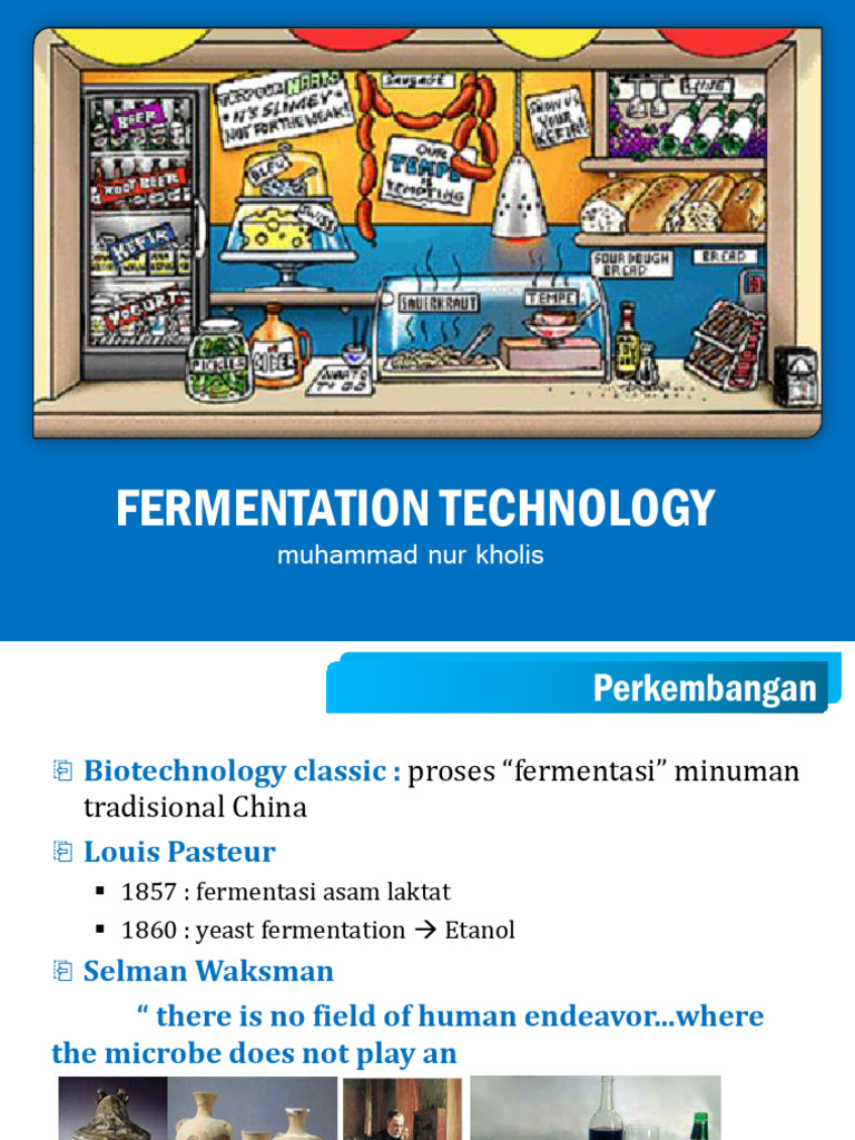 Fermentation Technology | PDF