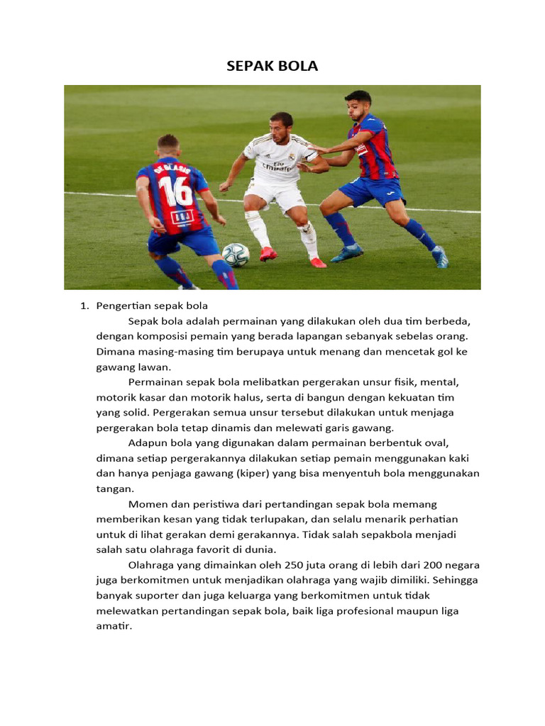Sepak Bola | PDF