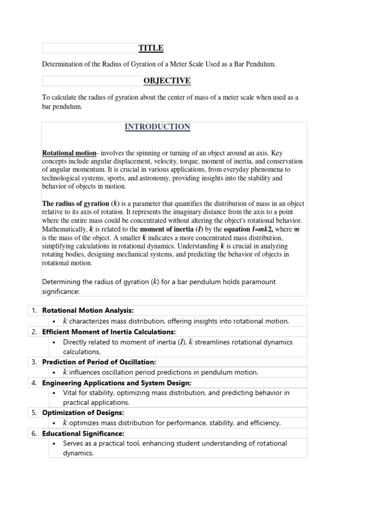 Project Physics - 045922 | PDF | Rotation Around A Fixed Axis | Pendulum