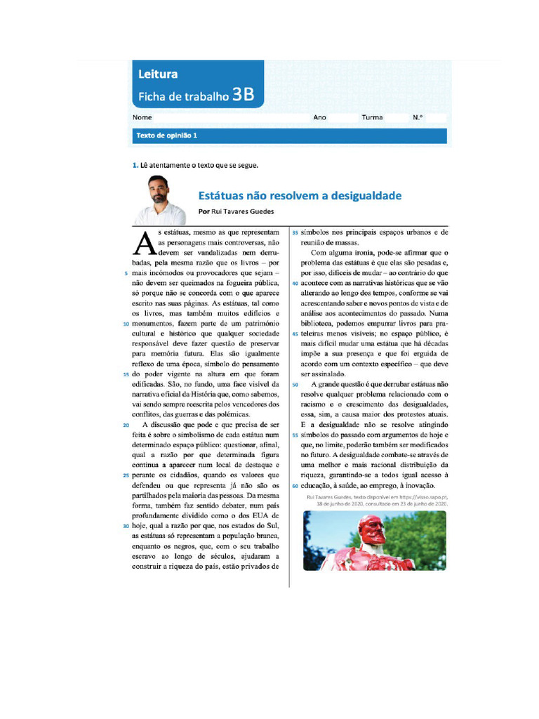 Ficha Sobre A Reportagem | PDF