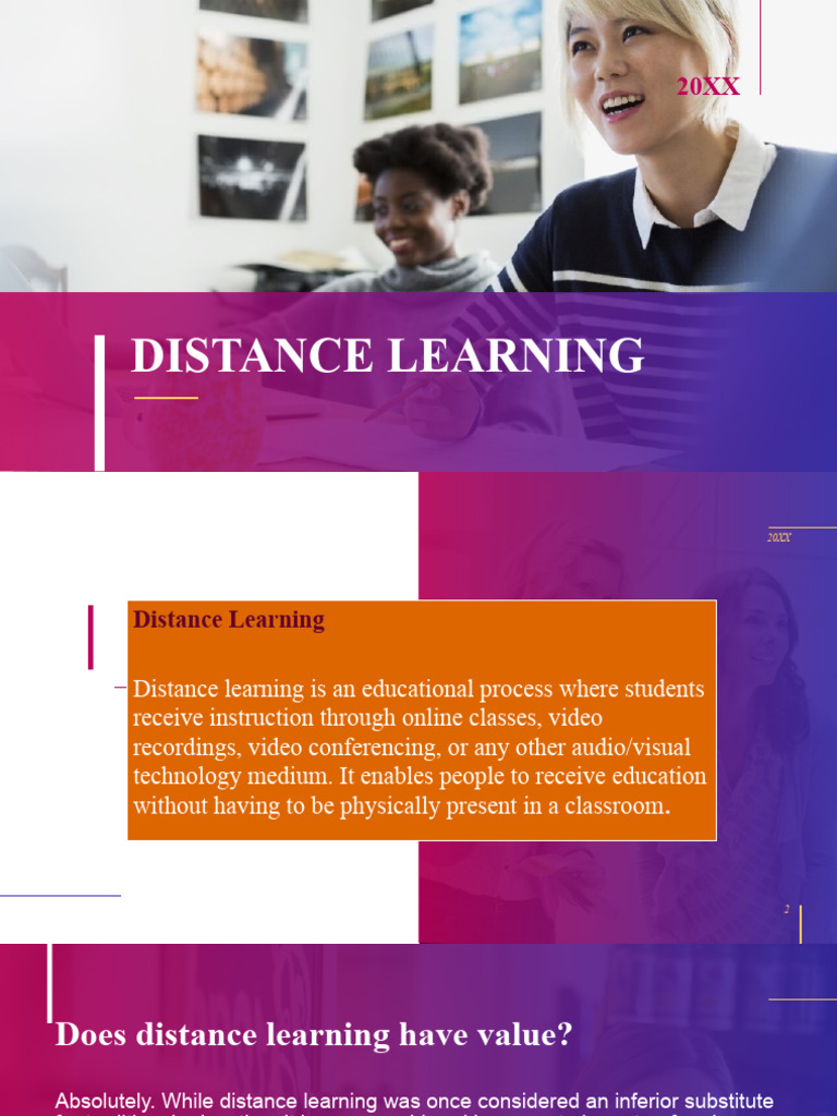 Distance Learning | PDF | Distance Education | Computing