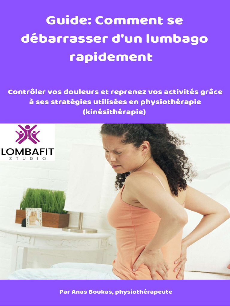 Guide Soulager Votre Lumbago | PDF | Bien-être | Mode de vie