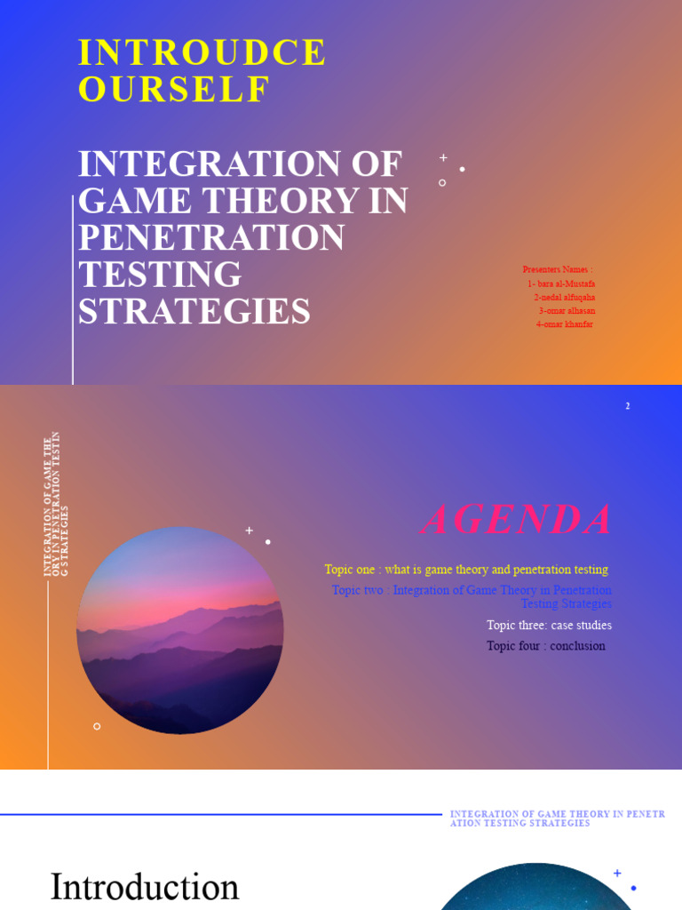 Special Topics | PDF | Game Theory | Computer Security