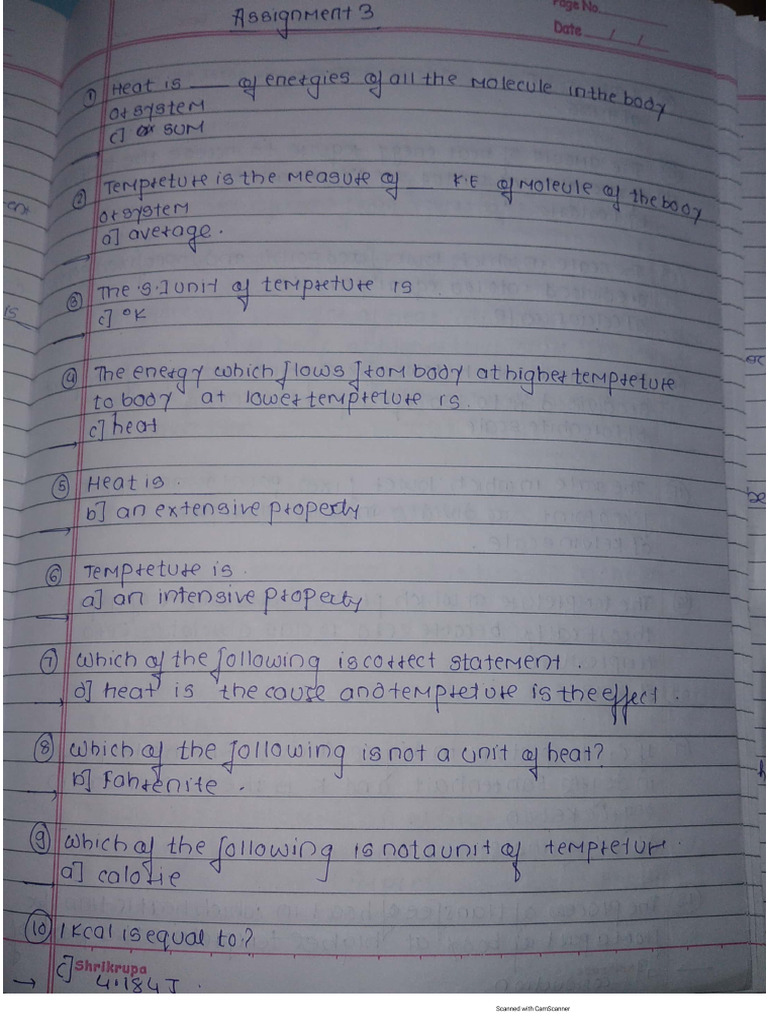 Physics Assignment 3 | PDF