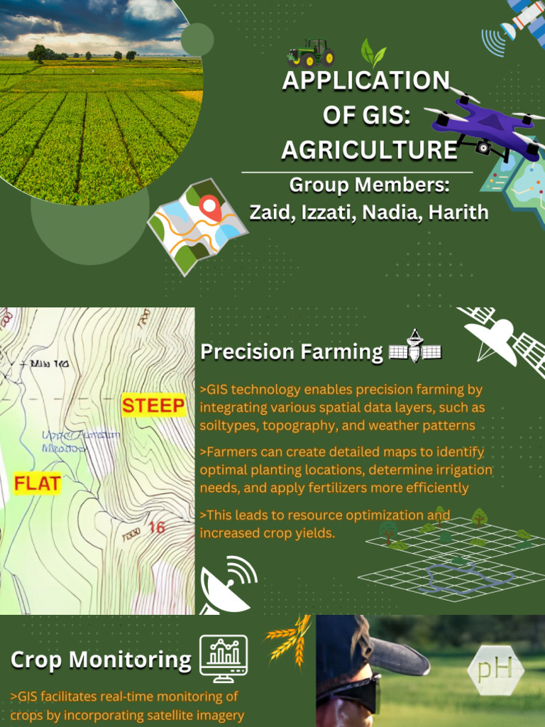 Gis Application Agriculture | PDF