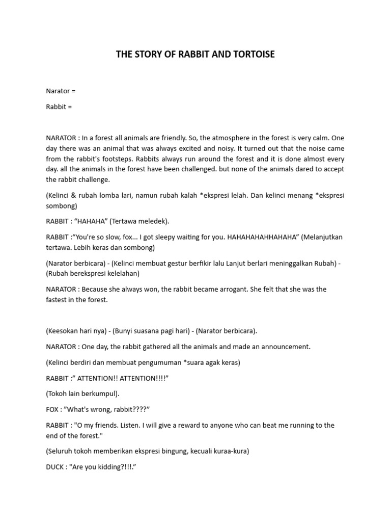 Naskah Drama Inggris | PDF