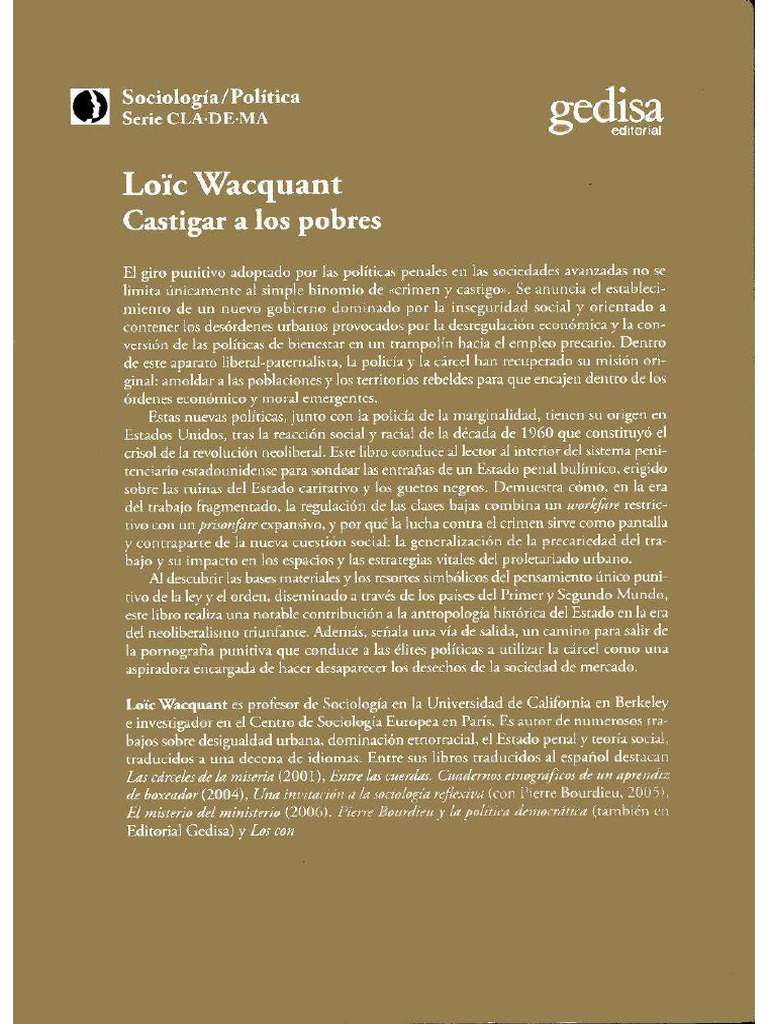 Wacquant | PDF