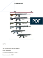 Fuzil G36: História e Especificações | PDF | Rifle | Balística