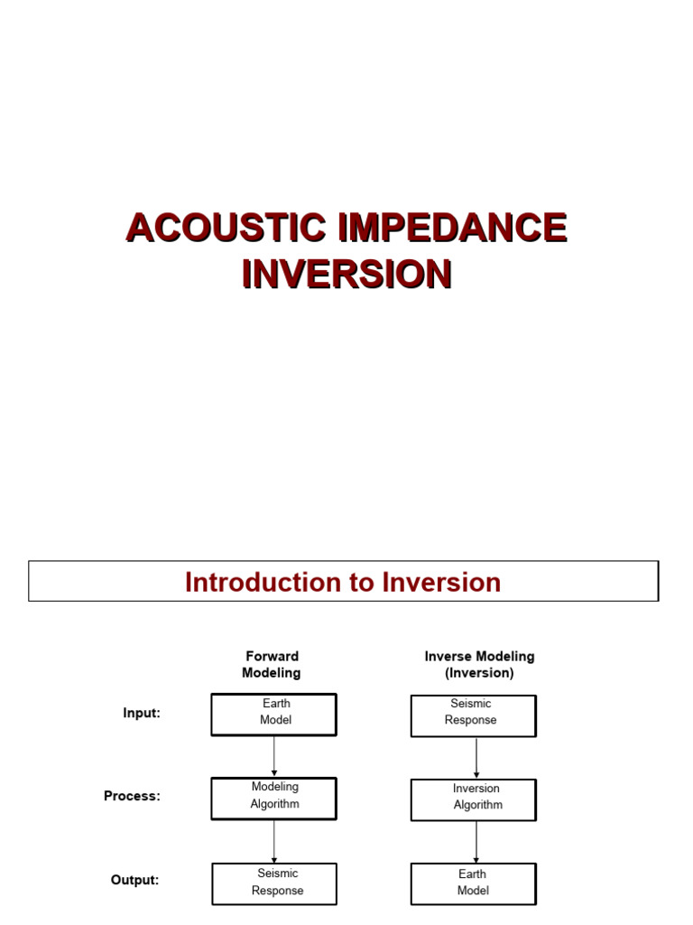 AI Inversion Course 4 | PDF | Wavelet | Spectral Density