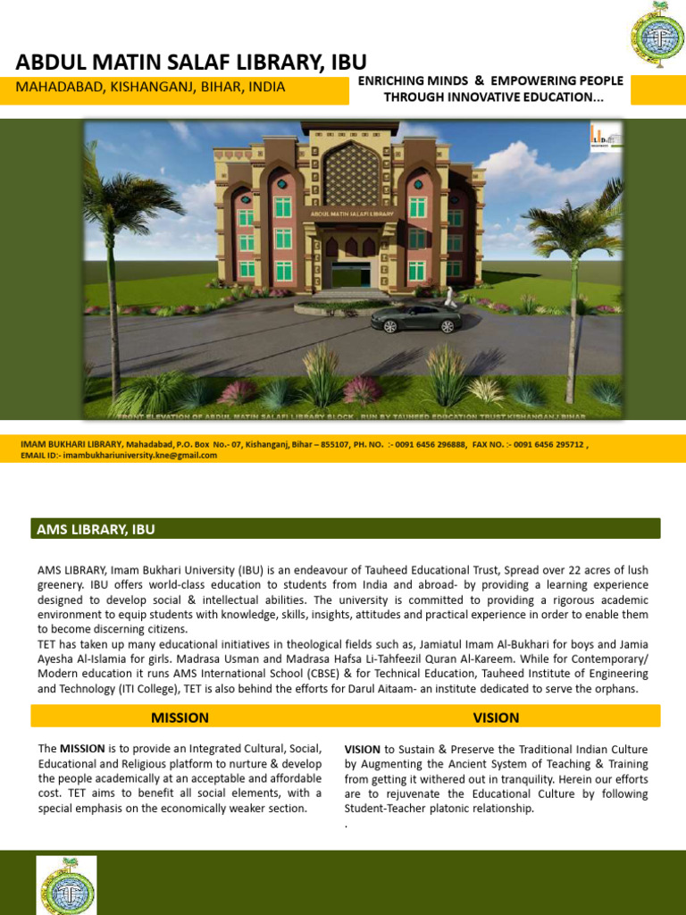 001 AMS LIBRARY Revised LDS | PDF | Libraries