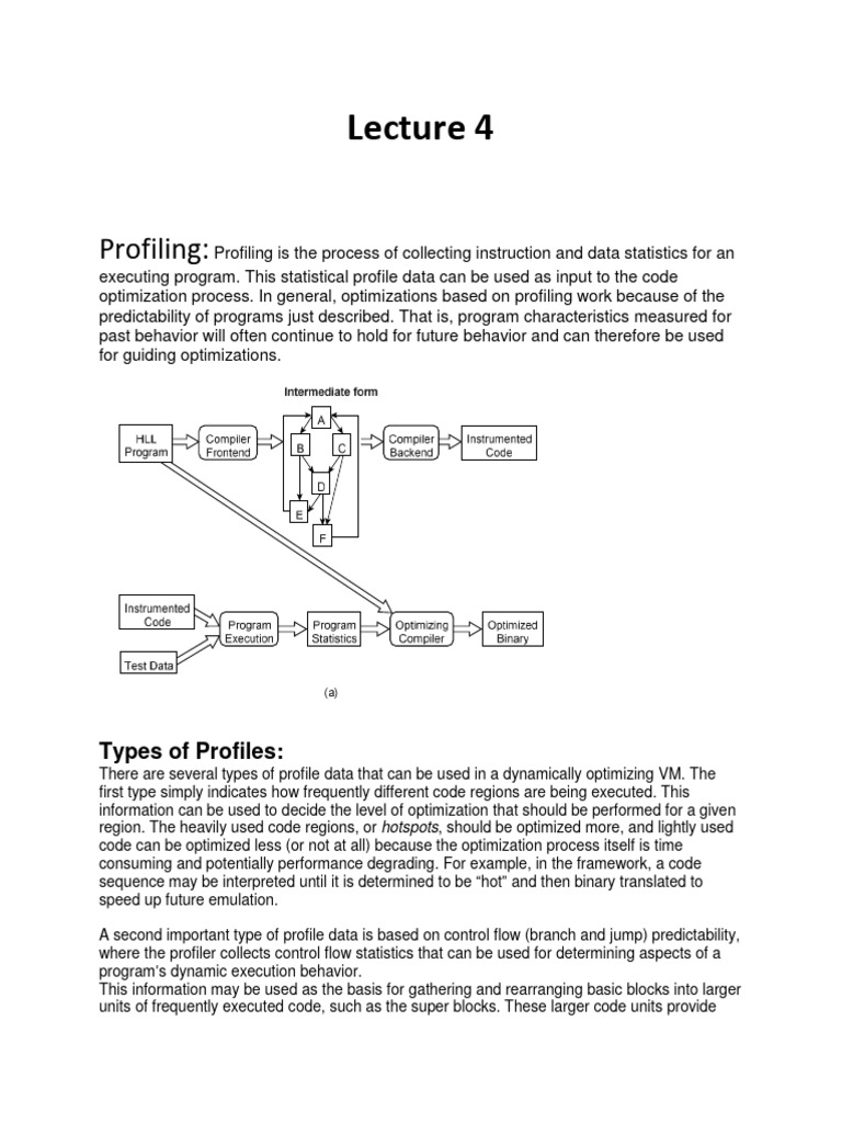 Lecture 4 BSIT | PDF | Program Optimization | Computer Architecture