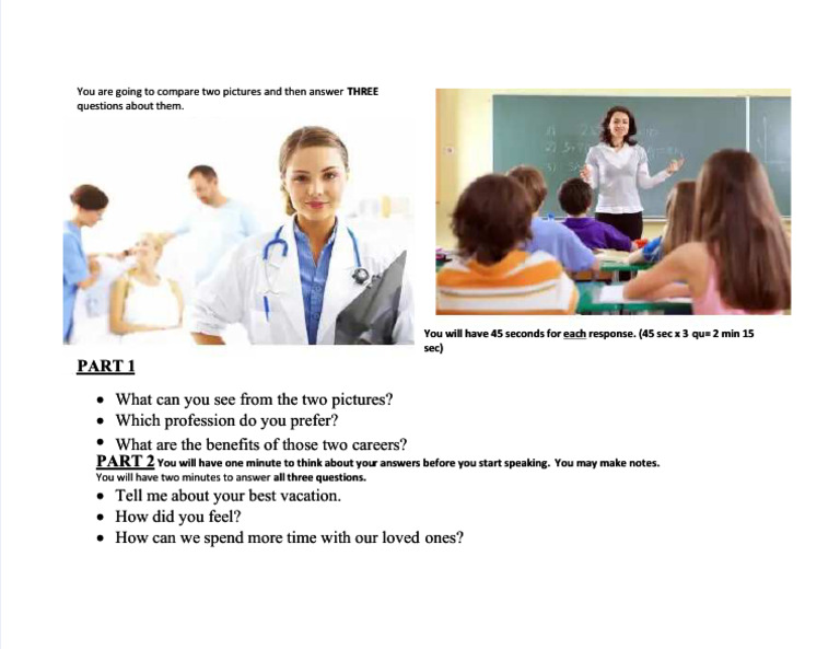 PDF Advanced Aptis Sample of Aptis Speaking Part - Compress | PDF