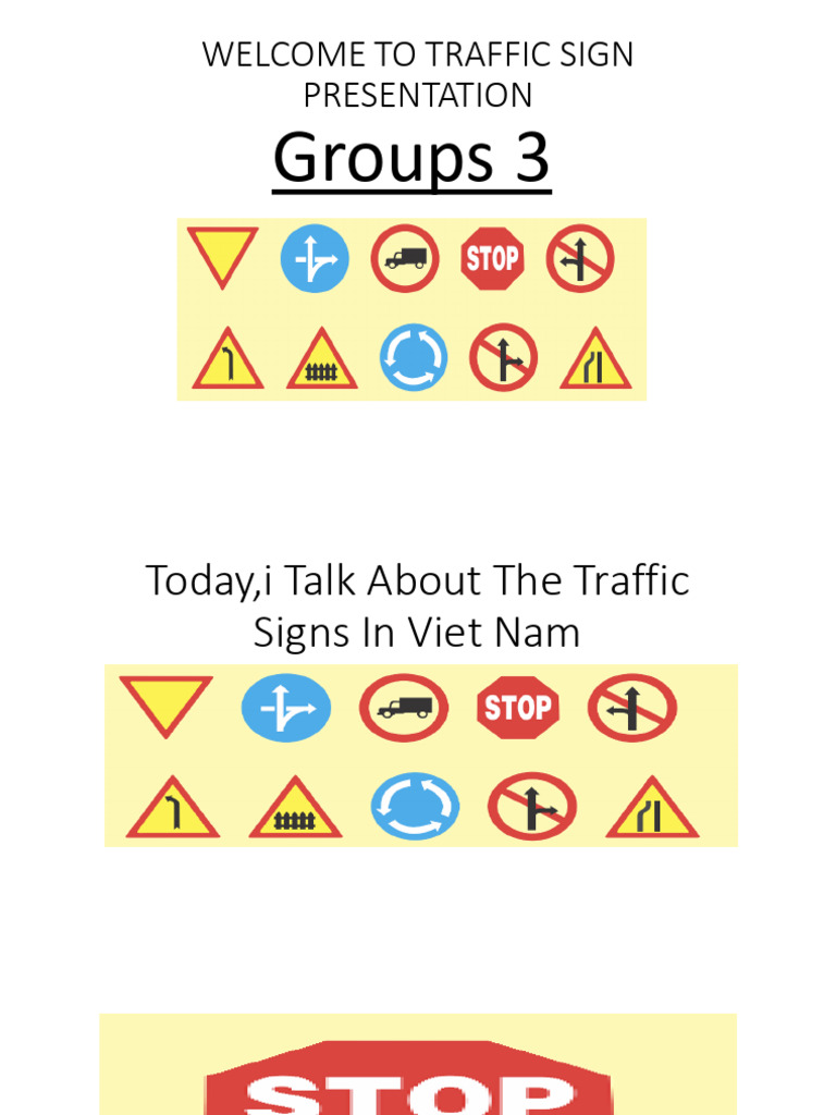Understanding Traffic Signs in Vietnam | PDF