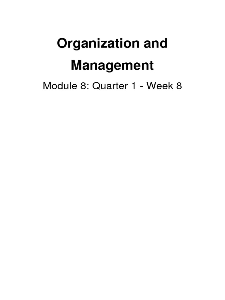 ORGANIZING - Nature of Organization | PDF | Business | Partnership
