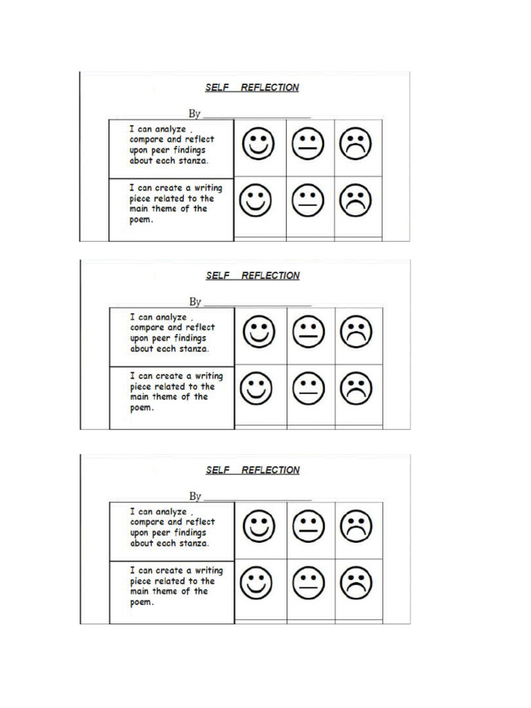 Self Reflection | PDF