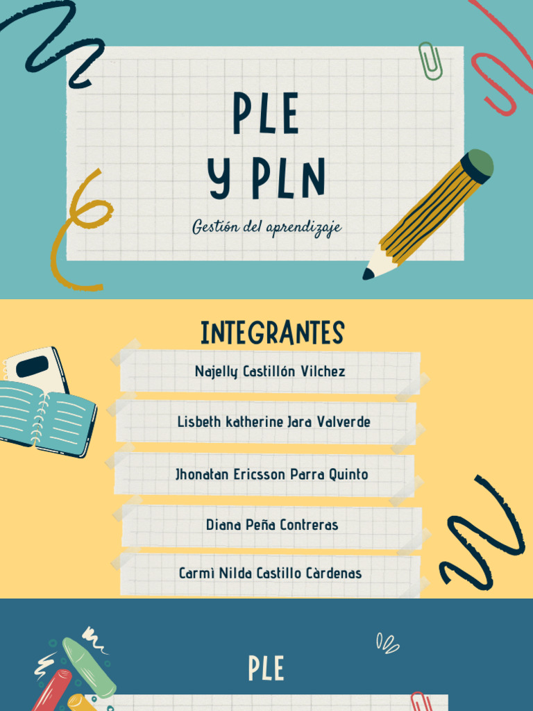 Diferencias entre PLE y PLN | PDF | Aprendizaje | Motivación