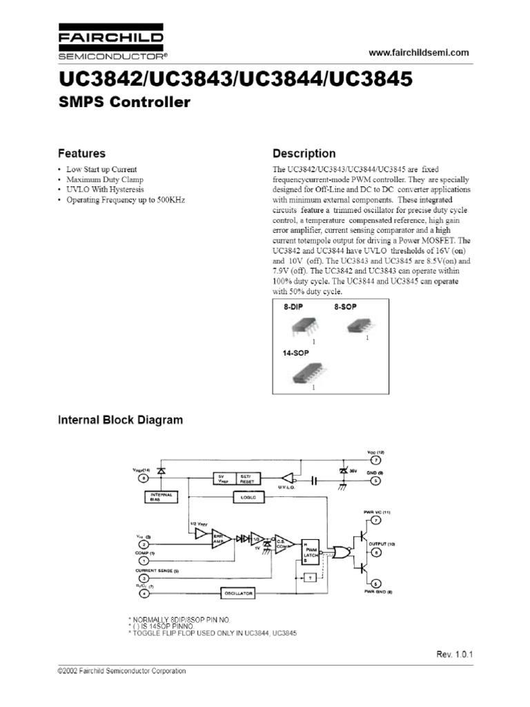 UC3842 | PDF