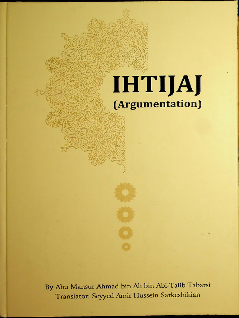 Al Ihtijaj Tabarsi in English | PDF | Ali | Husayn Ibn Ali