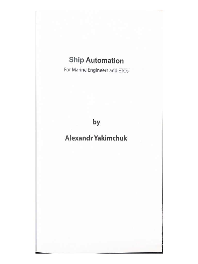 Ship Automation | PDF