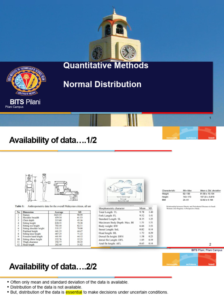 Normal Probability Distribution | PDF