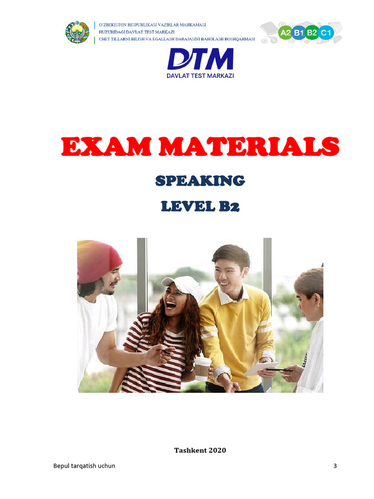 Speaking Materials | PDF