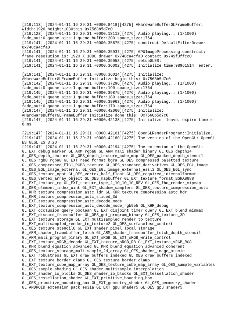 Trace | PDF | Shader | Information And Communications Technology