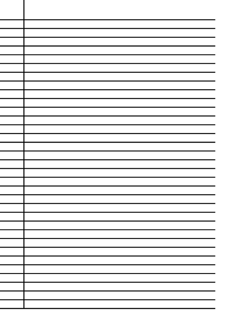 Foaie Liniata | PDF